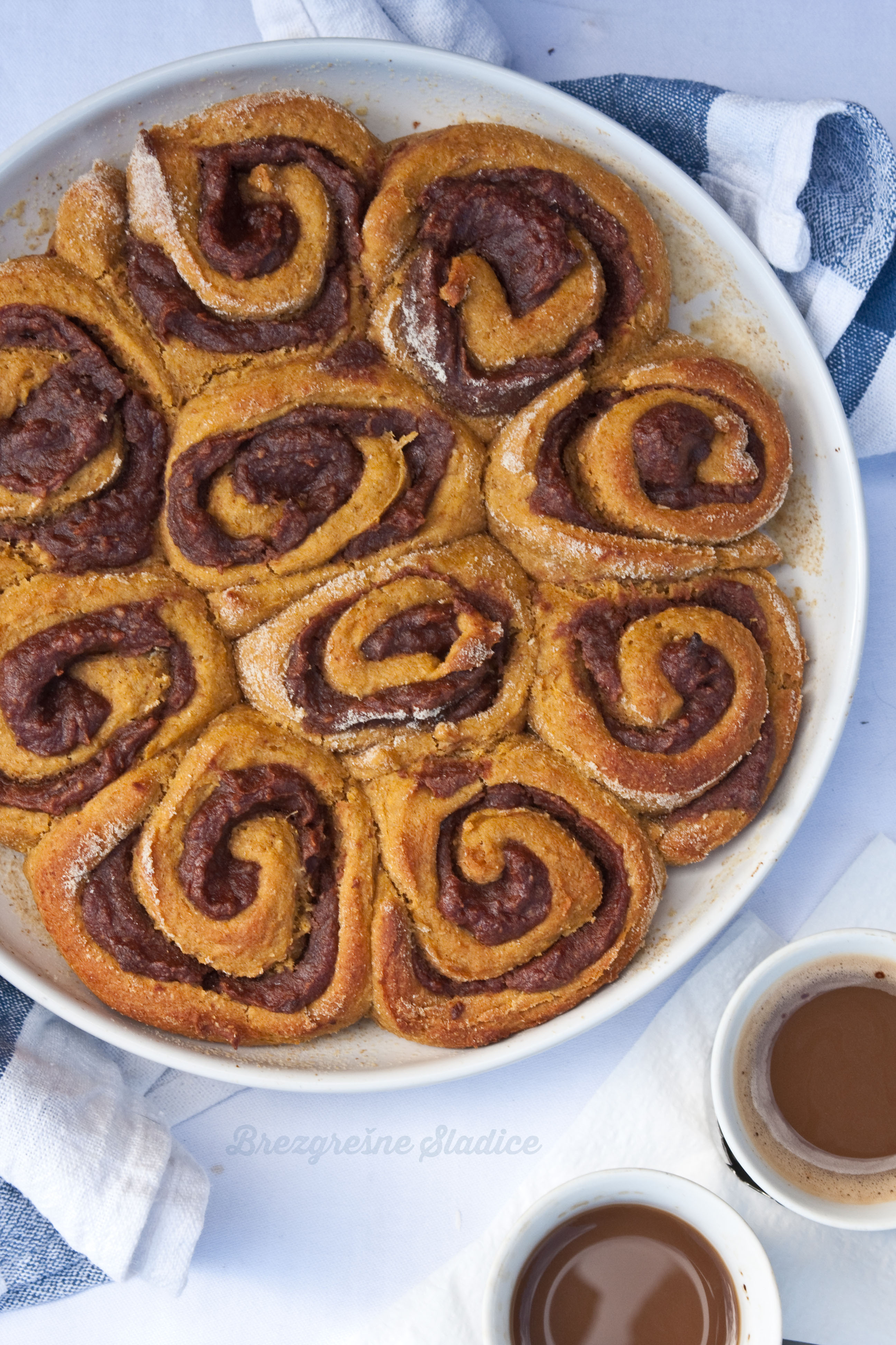 Cimetove rolice, Nutela rolice | Brezgrešne sladice